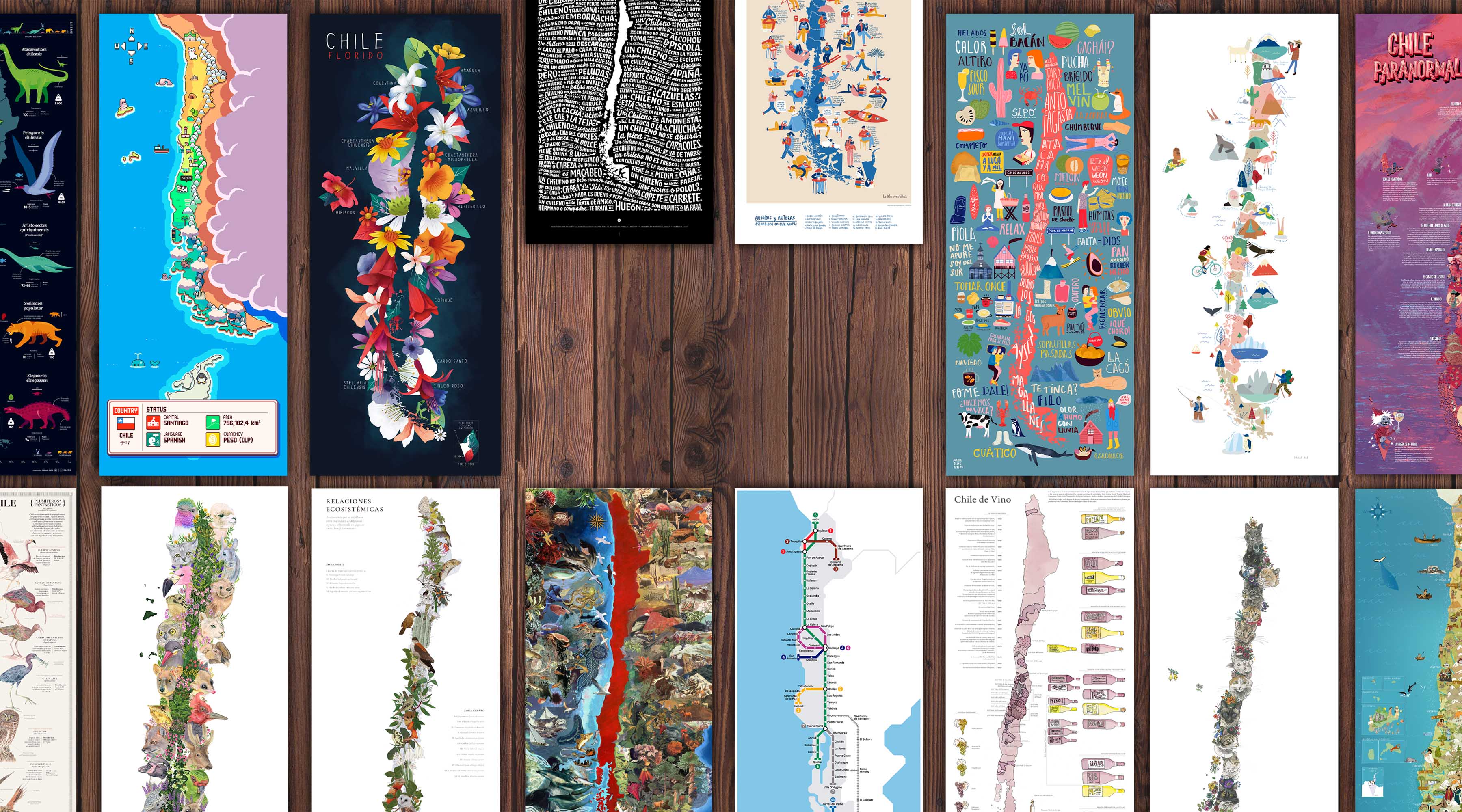 Mappin | Mapas e ilustraciones de Chile y el Mundo