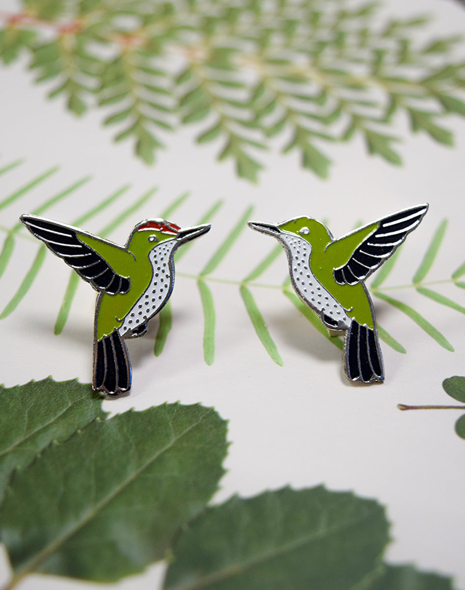 PACK Pins de Fauna Chilena - Picaflores Hembra y Macho — Mappin