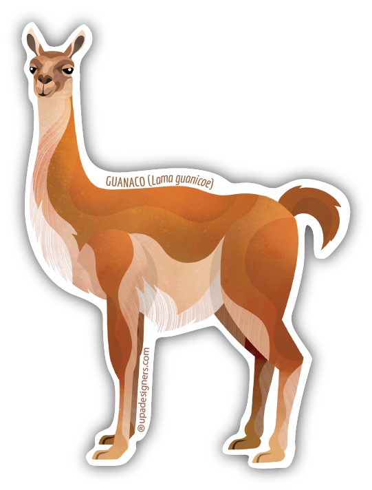 Sticker Guanaco — Mappin