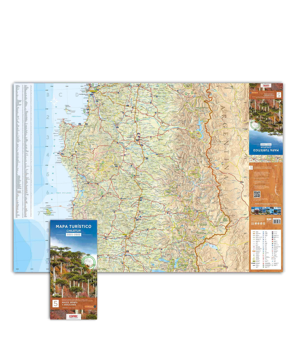 Mapas de Chile: Actualizados — Mappin