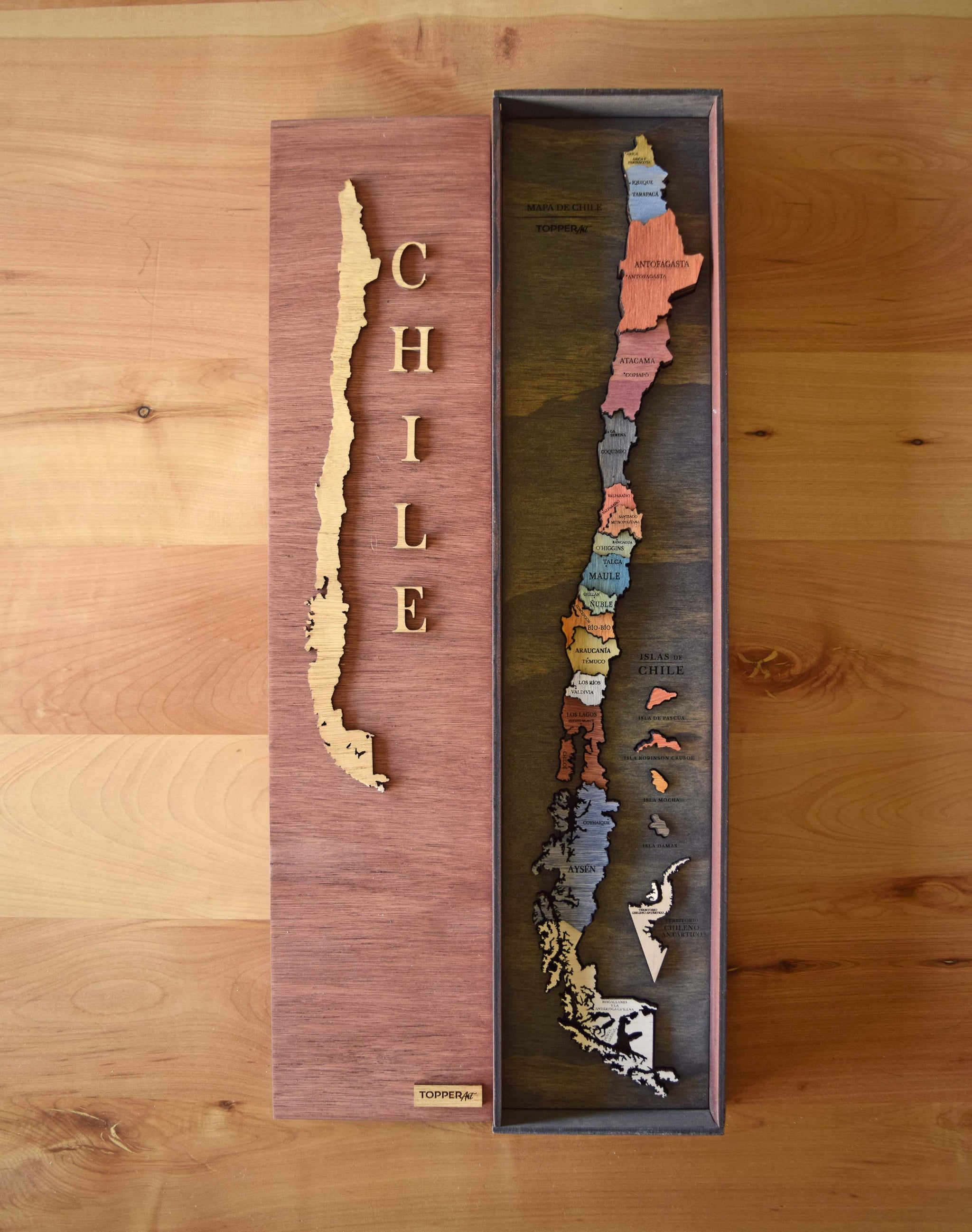 Mapas de Chile: Interactivos — Mappin