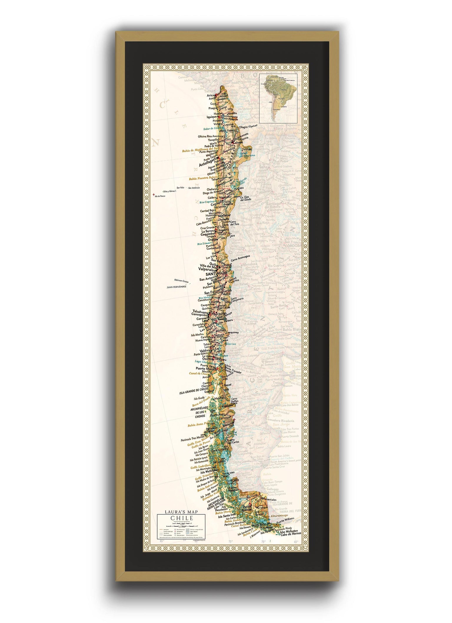 Mapas de Chile: Interactivos — Mappin
