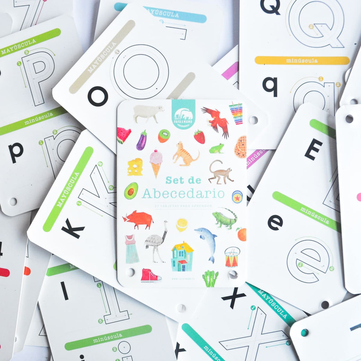 Tarjetas Abecedario — Mappin