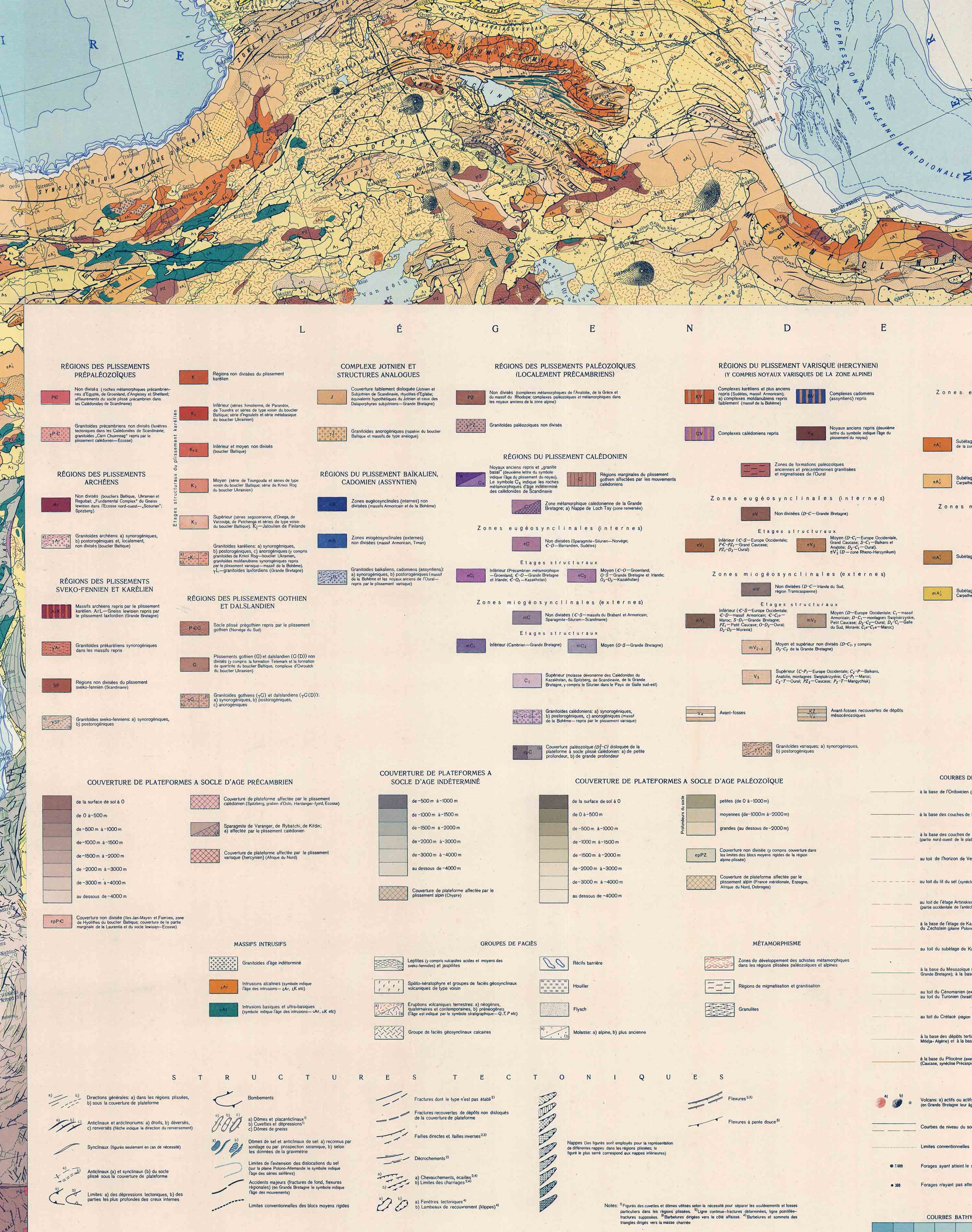 Geological Map of Europe - Print – Mappin
