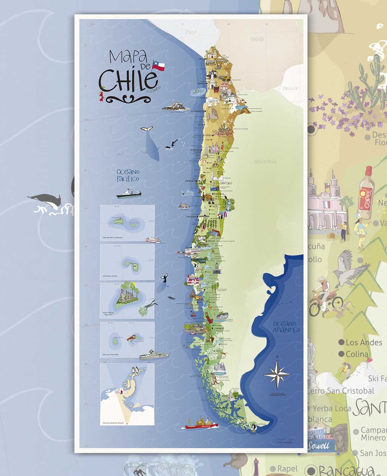Mapas de Chile — Mappin