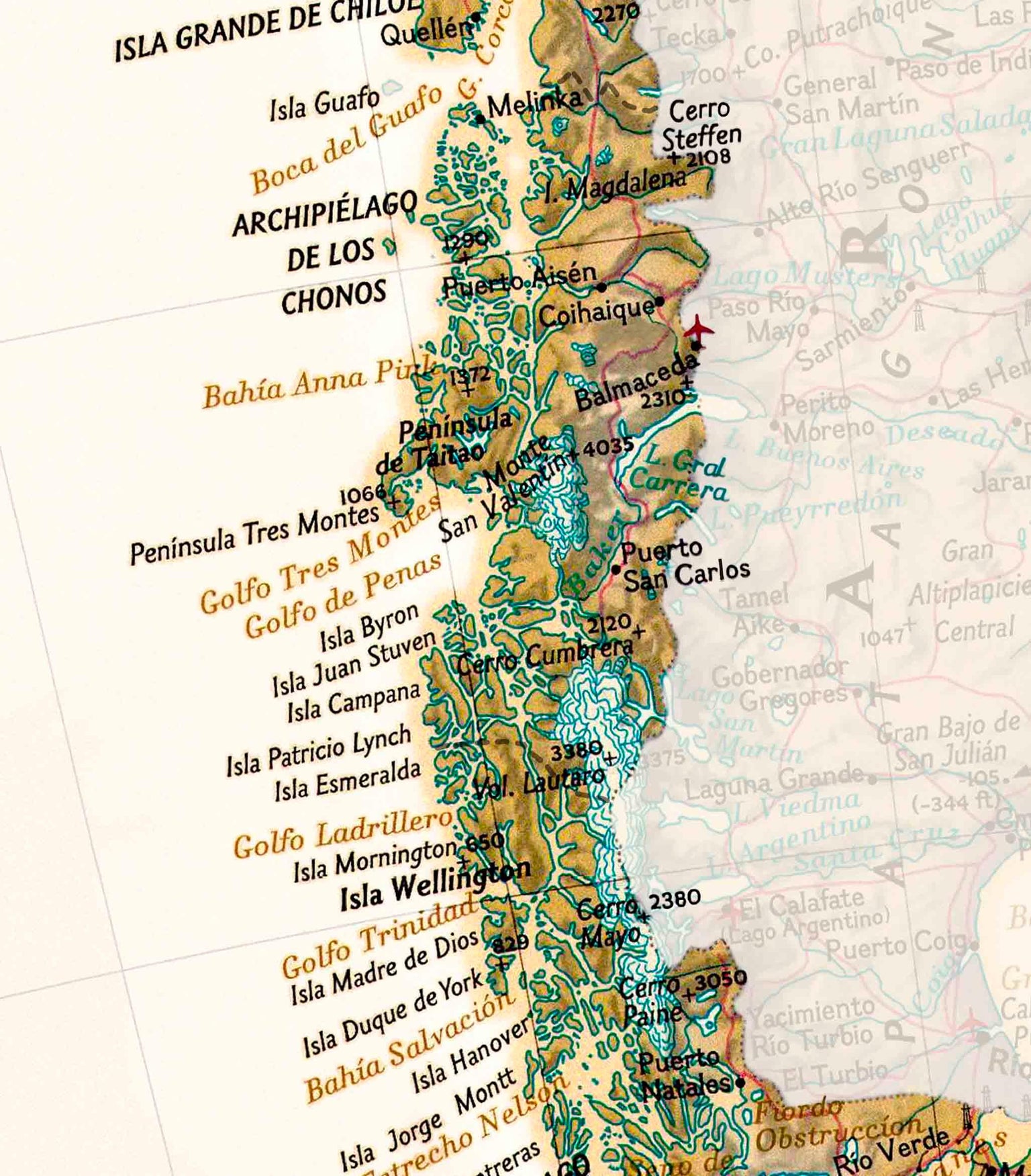 Mapas de Chile: Interactivos — Mappin
