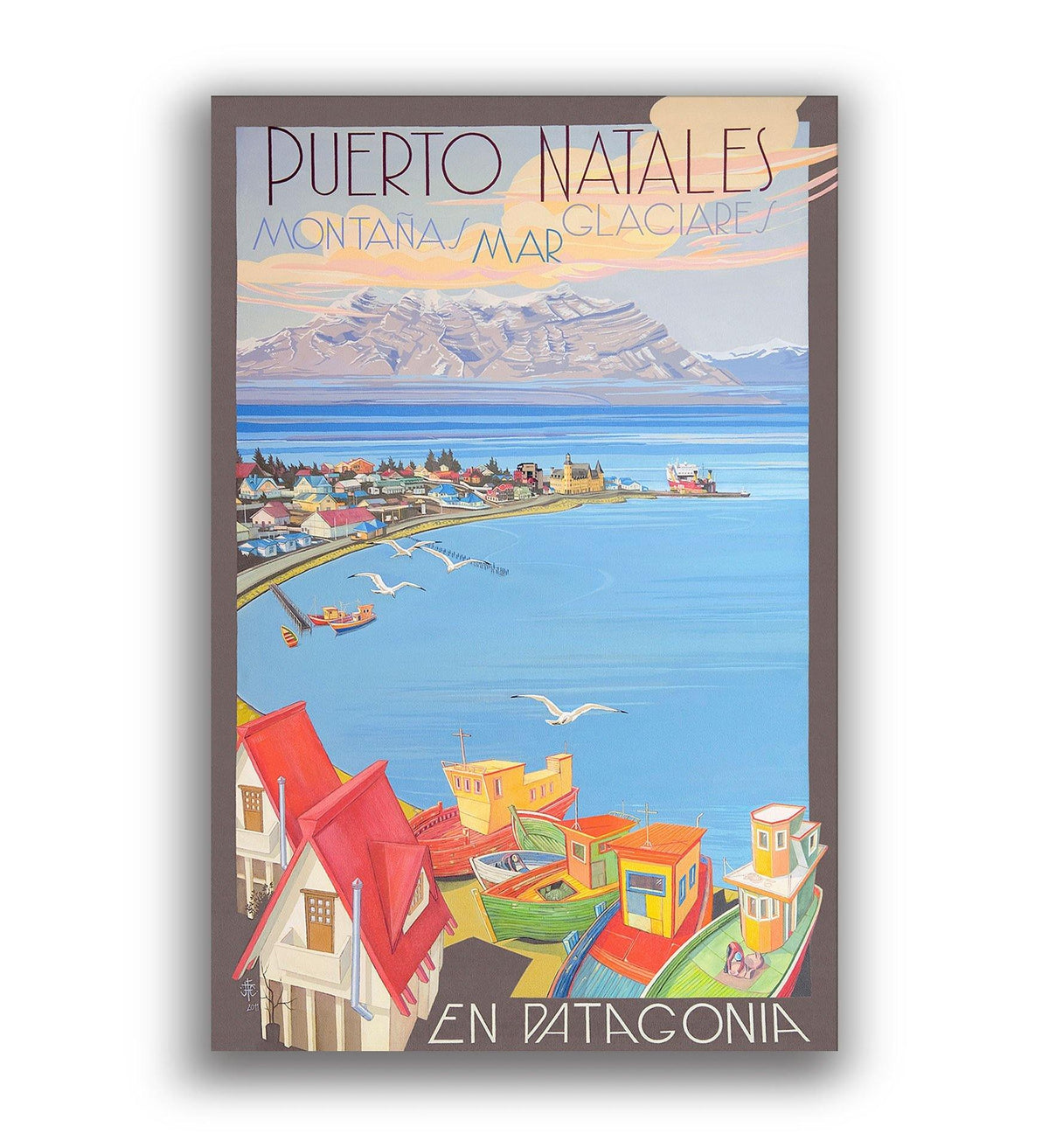 Puerto Natales - Lámina — Mappin
